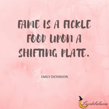 15 Best Emily Dickinson Quotes | Luzdelaluna