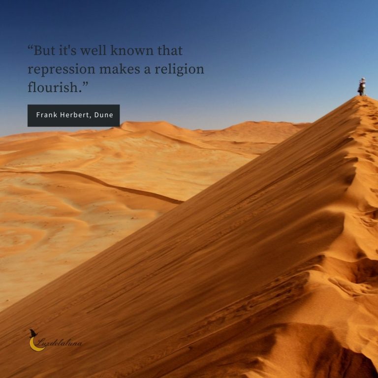 100 Best Dune Quotes To Not Forget | Luzdelaluna Quotes